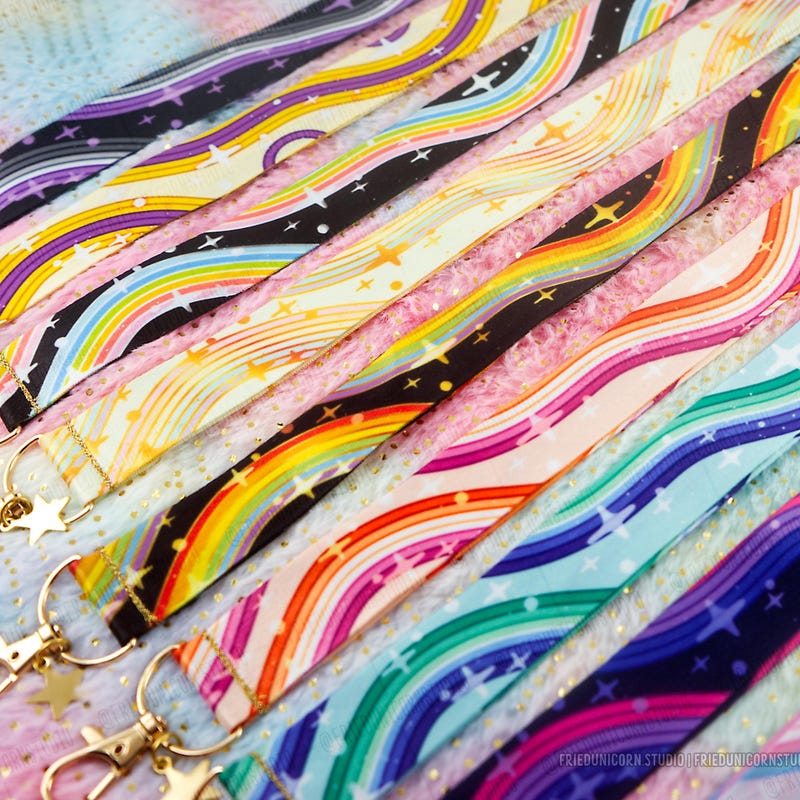 Leather Pride Flag Lanyard - Etsy