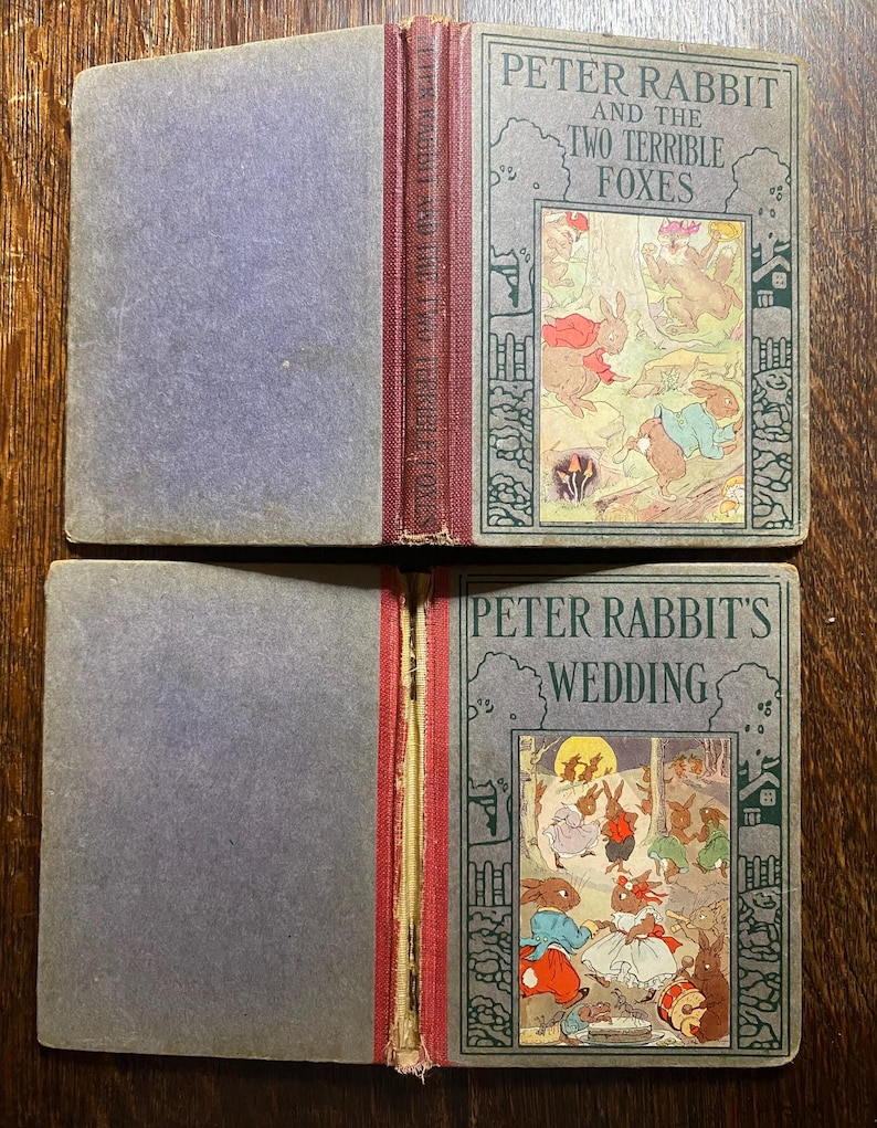 Antique Peter Rabbit Flip Book – 1920s Altemus Wee Books - Etsy