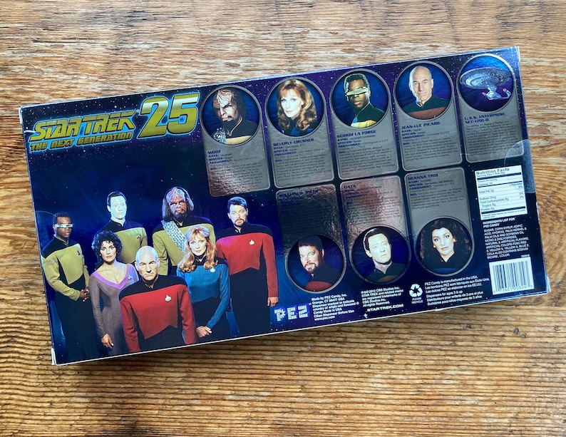 Star Trek PEZ CANDY Dispensers Collectors Series, 25th Limited Edition ...