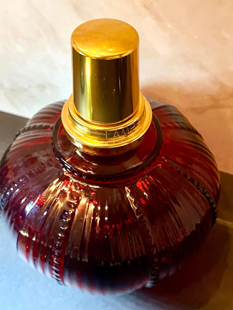 Vintage Lampe Berger Ruby Red Art Glass Fragrance Lamp – Made in France ...