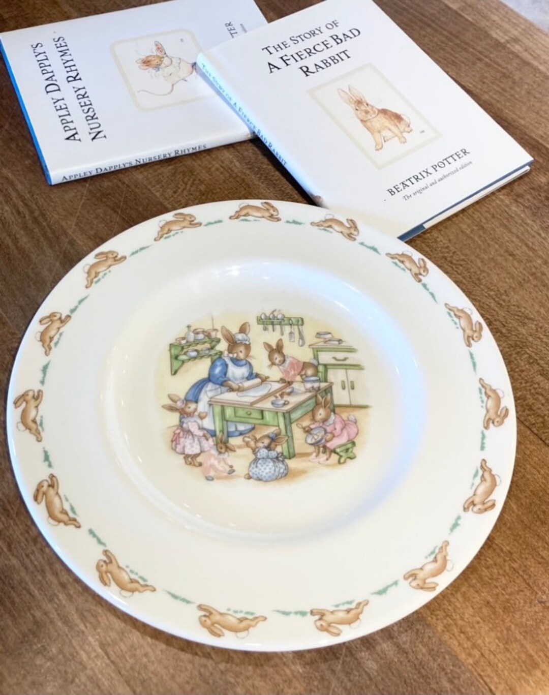 Beatrix Potter Gift Set, Royal Doulton Bunnykins Plate and Children’s ...