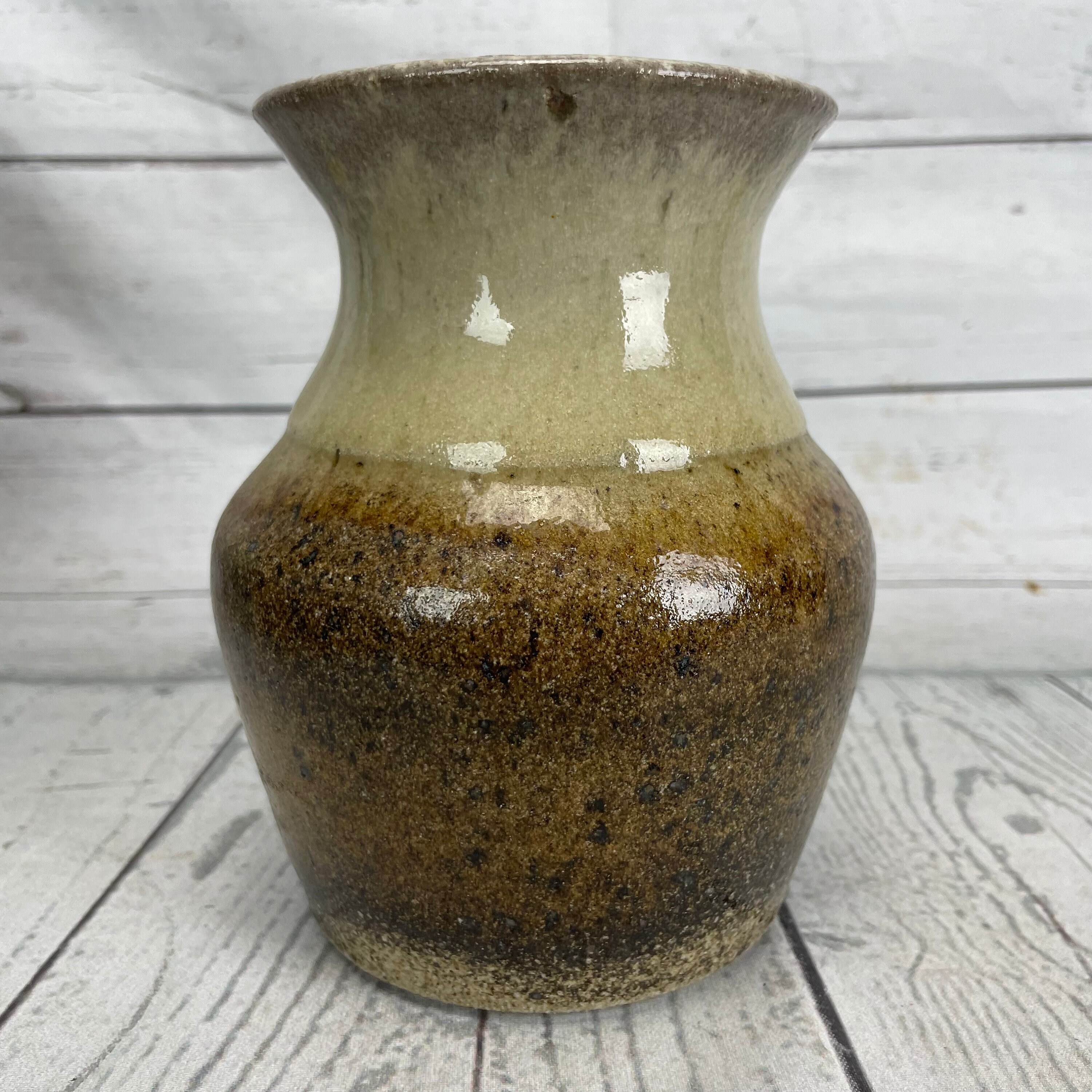 Vintage Martin Doyle Studio Art Pottery Vase 1982 Signed Stoneware Hand ...