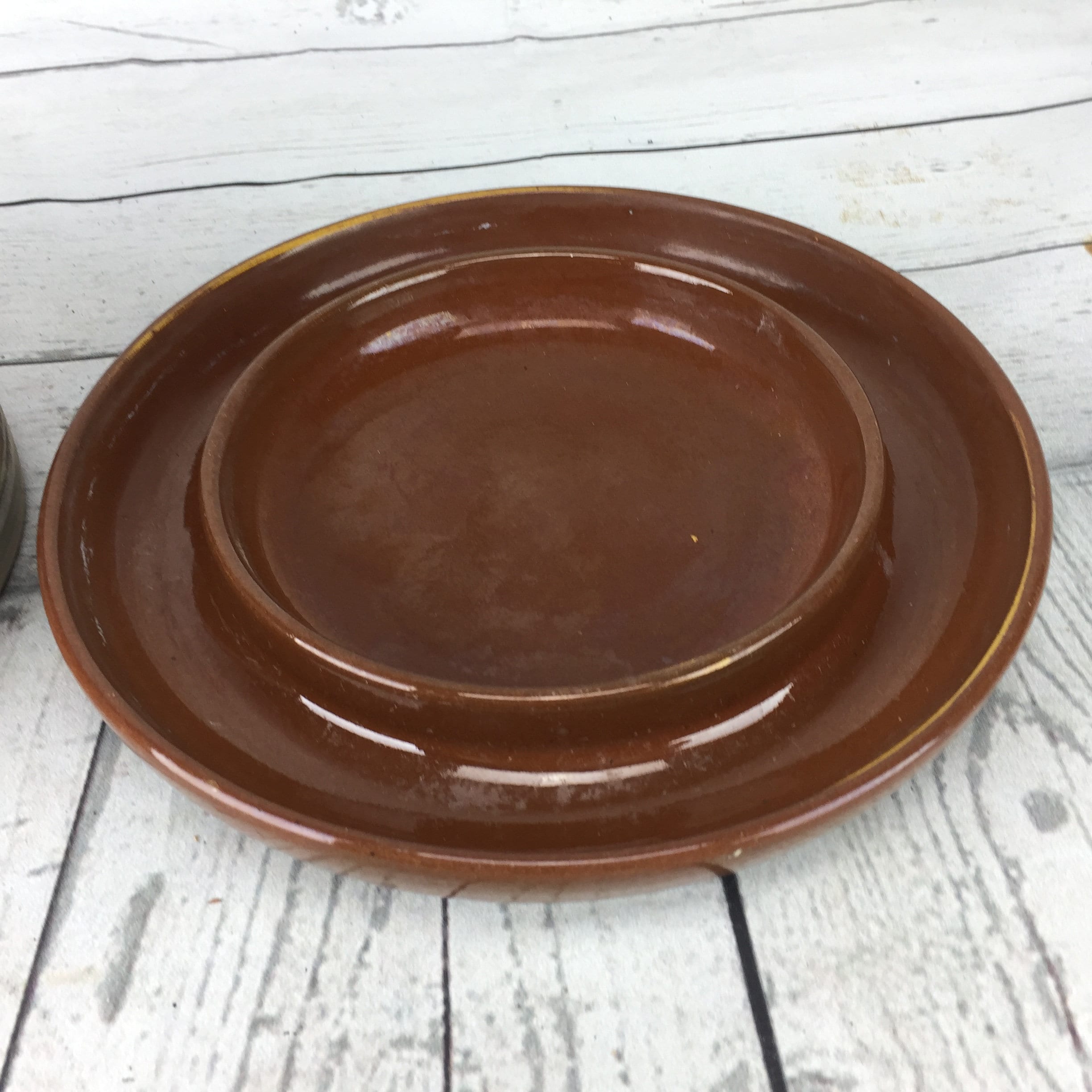 VTG Ceramic Pottery Cheese Plate Butter Dish With Cover Dome - Etsy UK