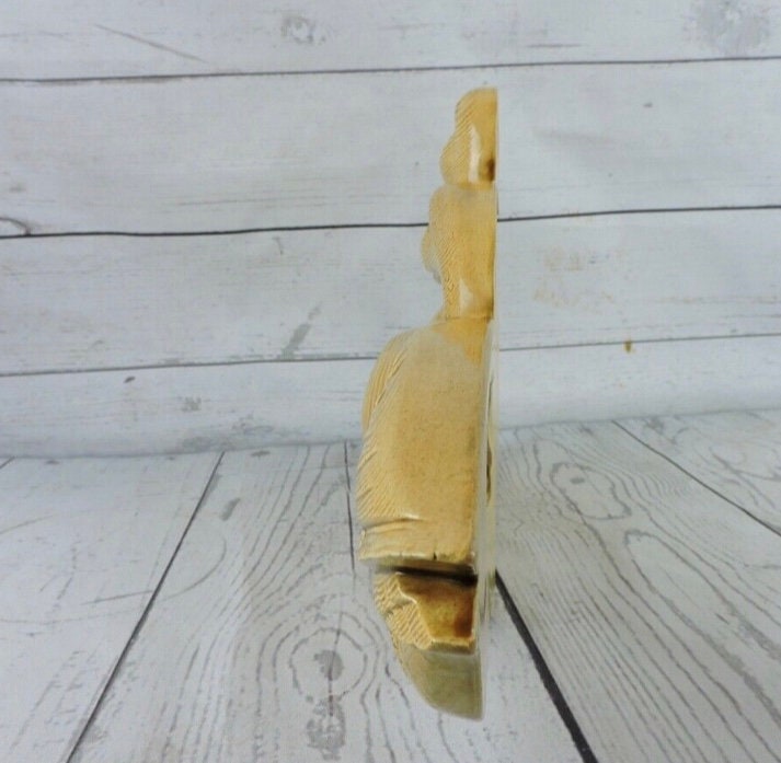 Ceramic Duck Wall Hanging Wood Grain Textured Wall Hanging Man Cave ...