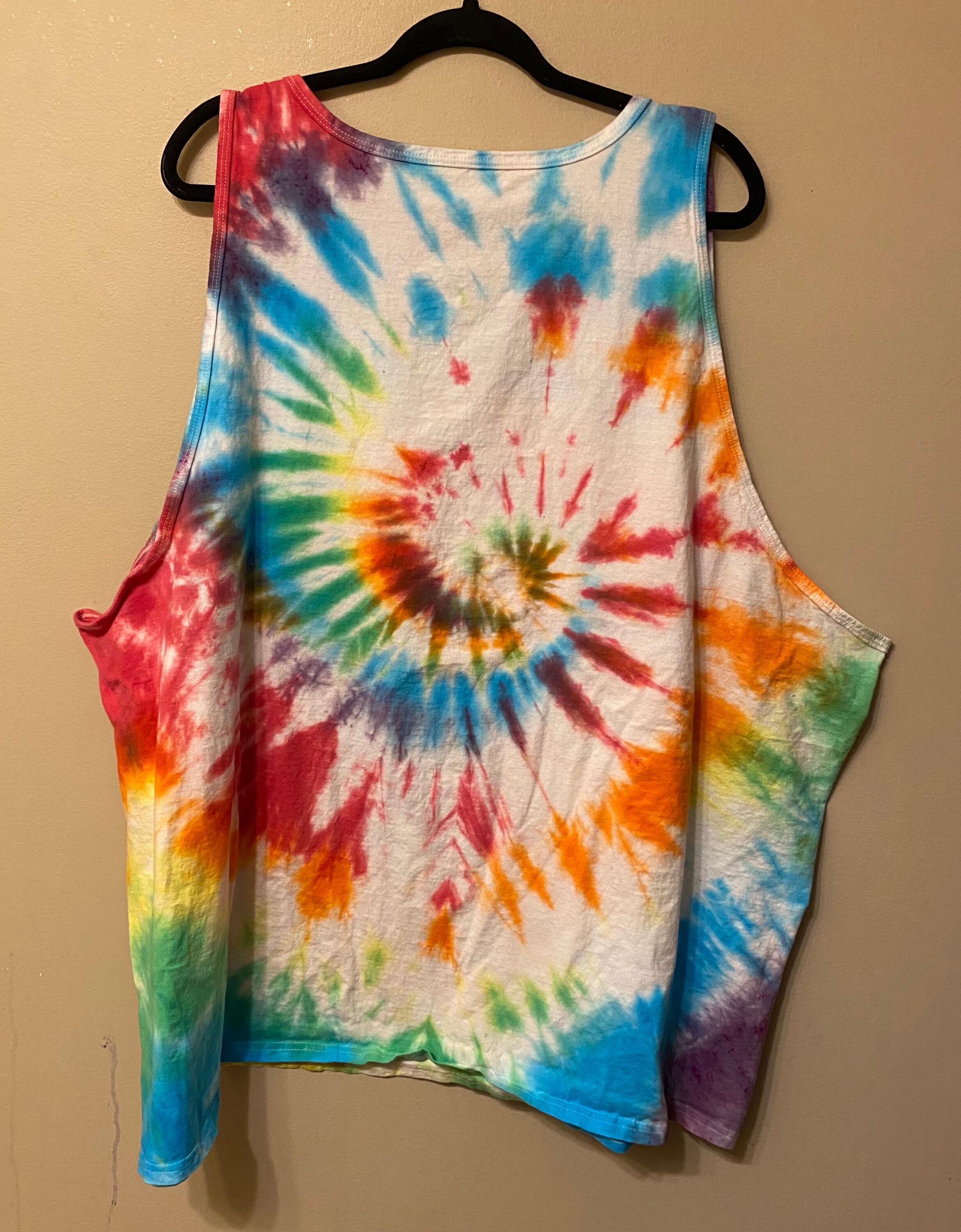 4XL Tie Dye Tank Top | Etsy