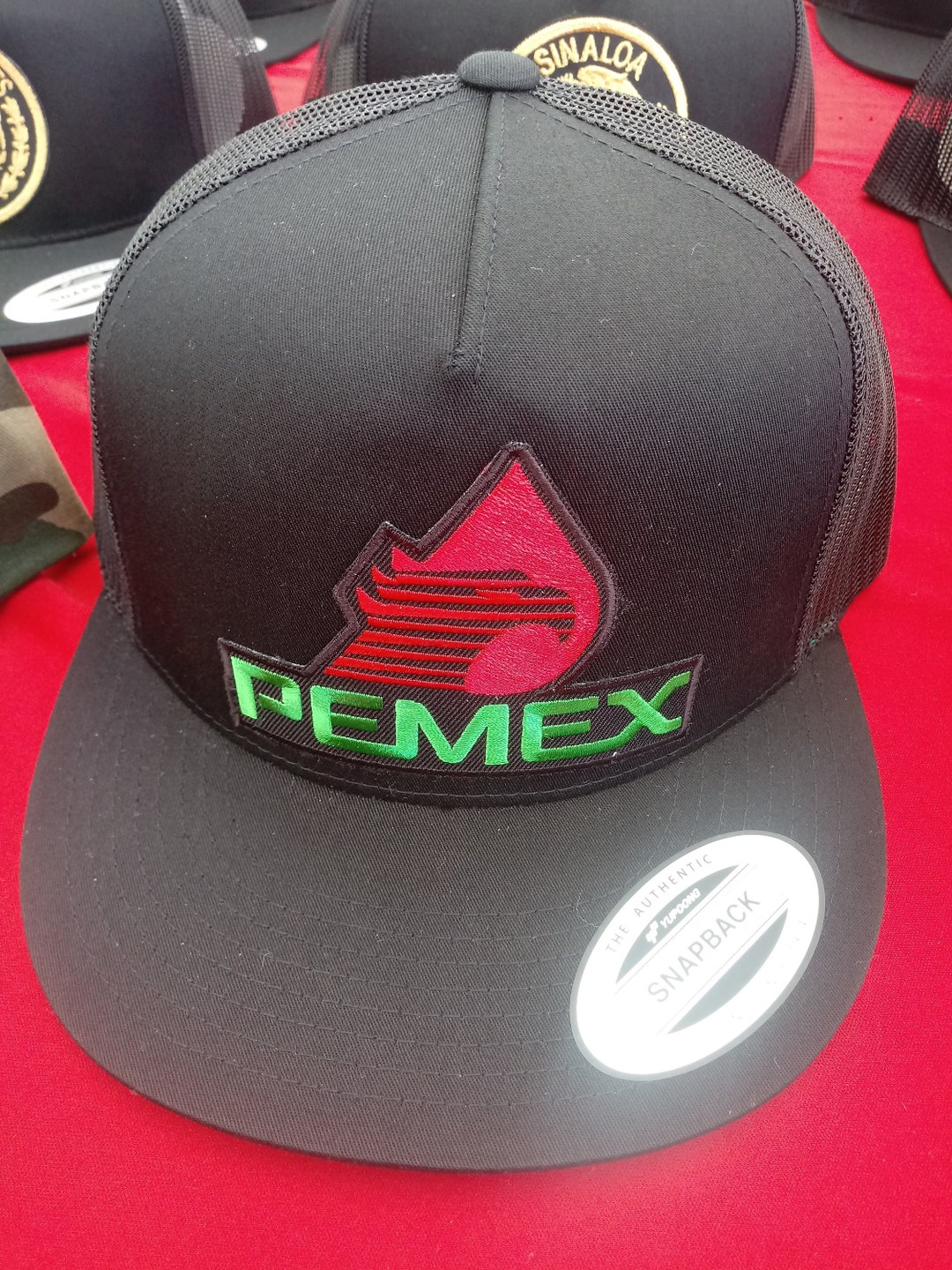 Pemex Mexico Baseball Snapback Hat - Etsy