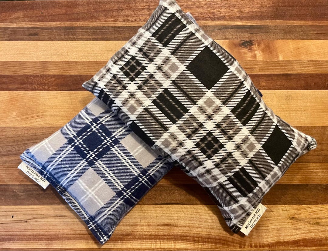 Plaid Flannel Cherry Pit Microwave Heating Pads - Etsy