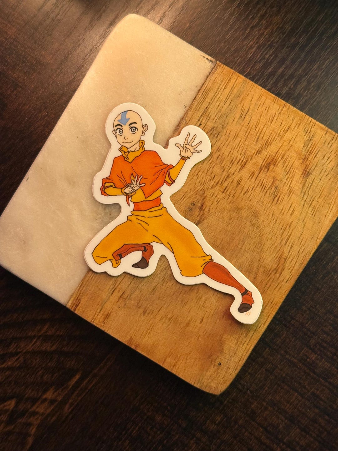 Aang Vinyl Sticker | Avatar: the Last Airbender - Etsy
