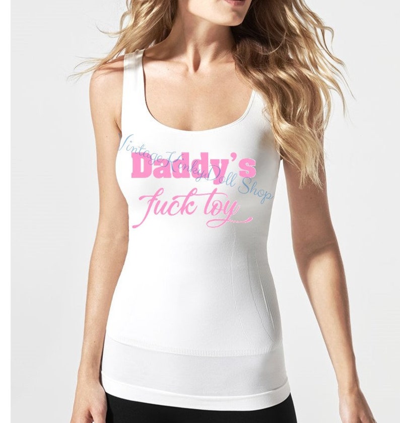 Daddys Fuck Toy Iron On Bdsm Tshirt Heat Transfer Etsy