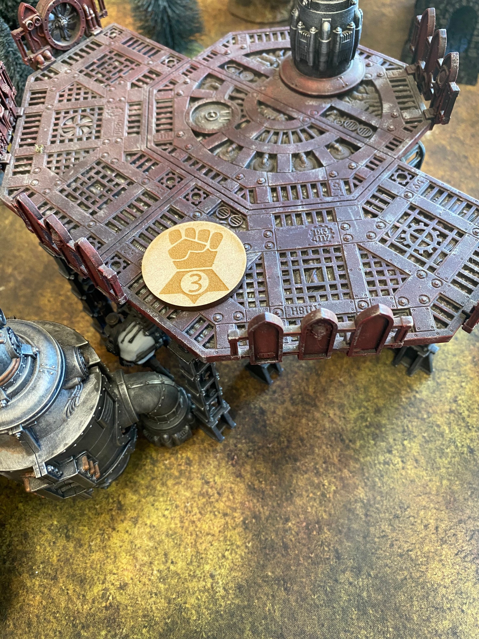 Warhammer 40K Objective Markers for Tabletop Game Compatible | Etsy