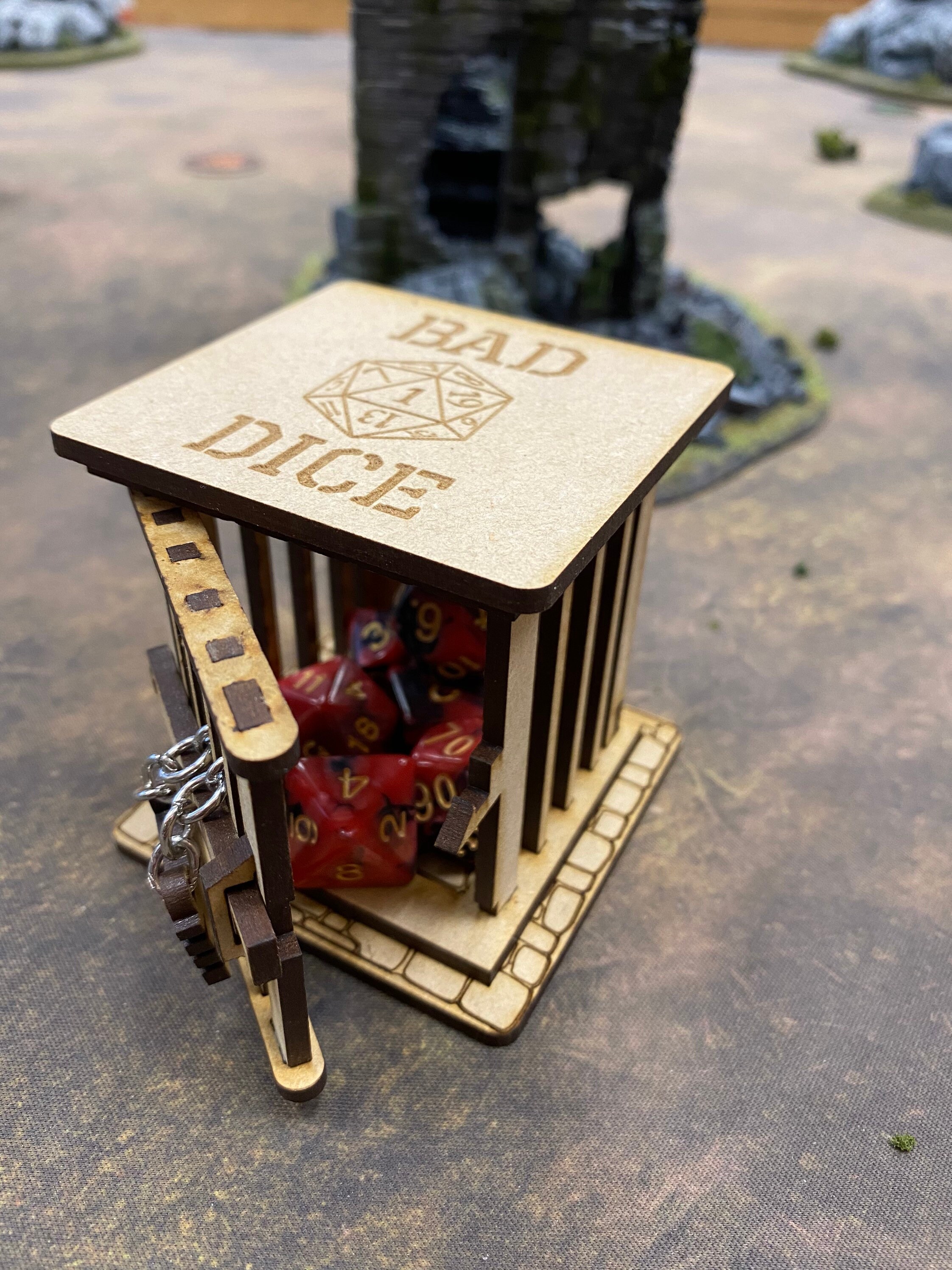 Bad Dice Personalized Square Dice Jail - Etsy