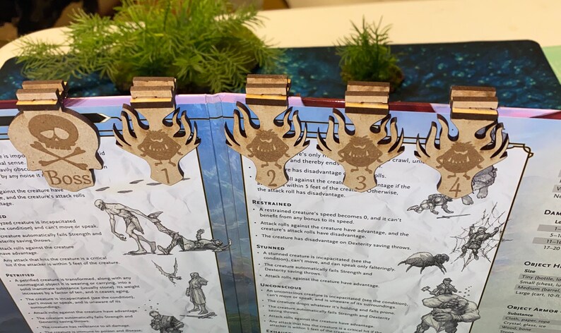 Initiative Tracker Monster and Boss Token Set for Role | Etsy