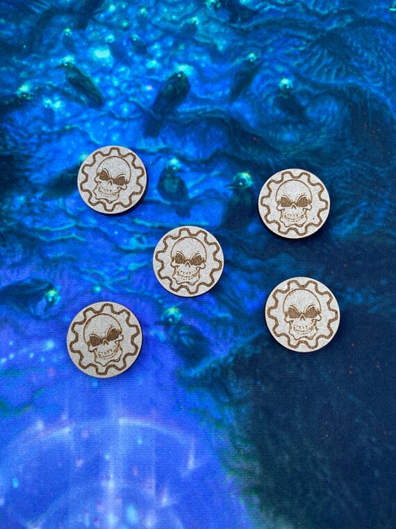 Warhammer 40K Command Point Tokens for Tabletop Game | Etsy