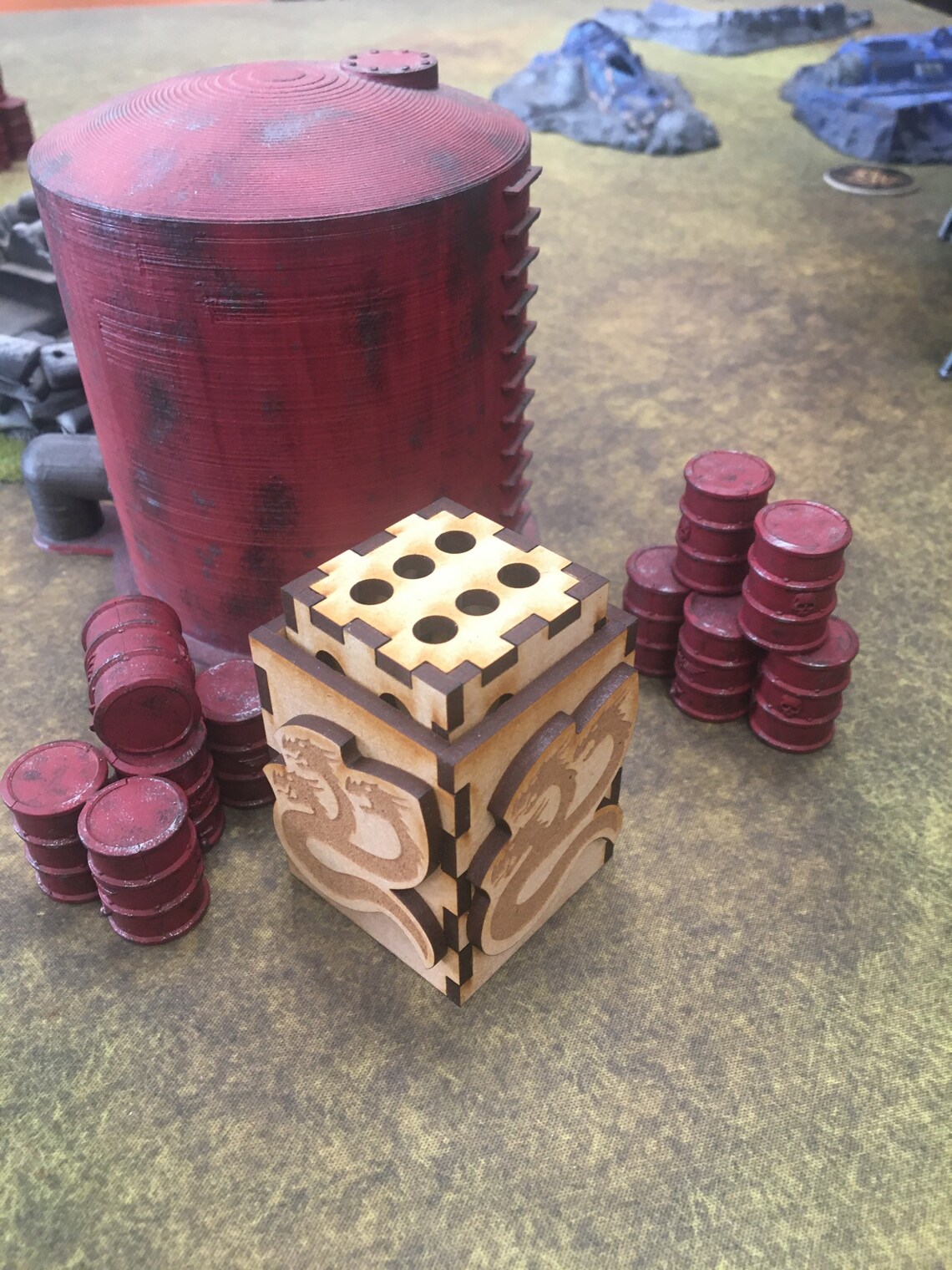 Warhammer 40K Turn Counter compatible with Alpha Legion army | Etsy