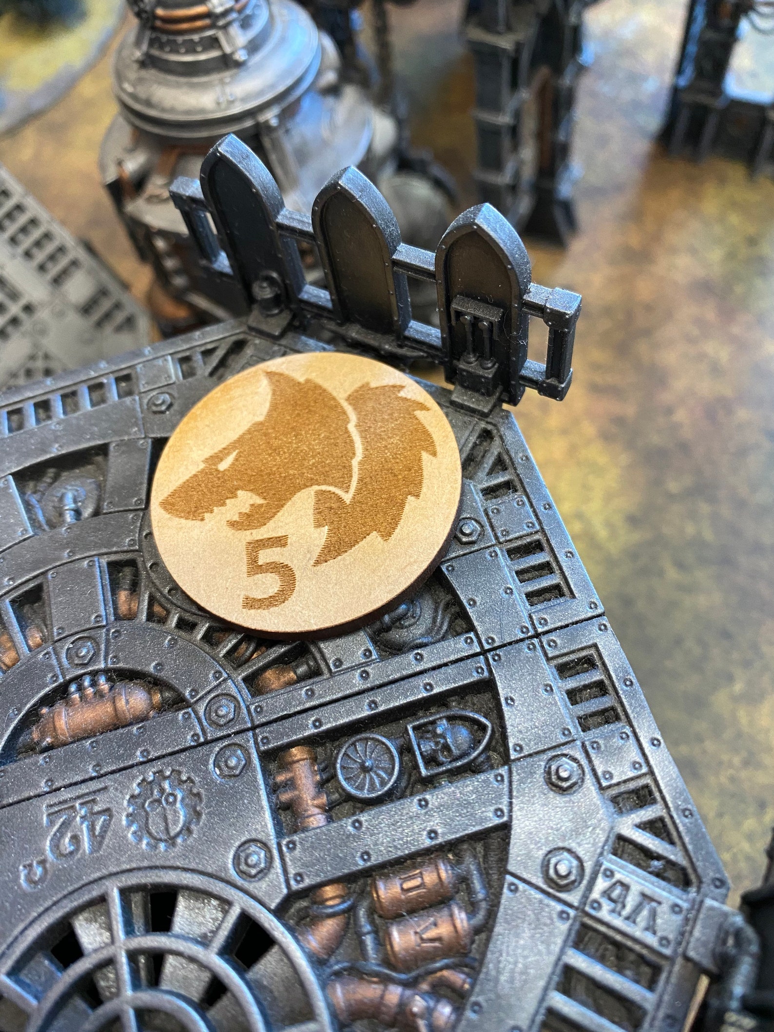 Warhammer 40K Objective Markers for Tabletop Game Compatible | Etsy