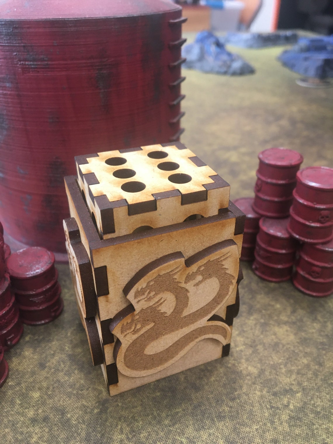 Warhammer 40K Turn Counter compatible with Alpha Legion army | Etsy