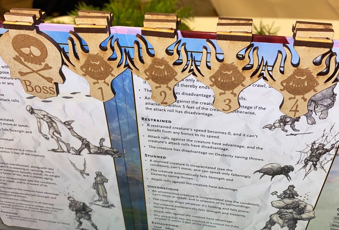 Initiative Tracker Monster and Boss Token Set for Role Playing Games - Etsy