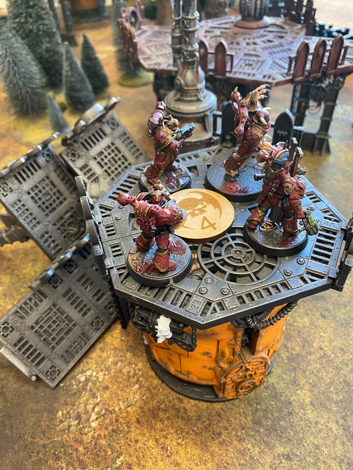 Warhammer 40K Objective Markers for tabletop game Compatible | Etsy