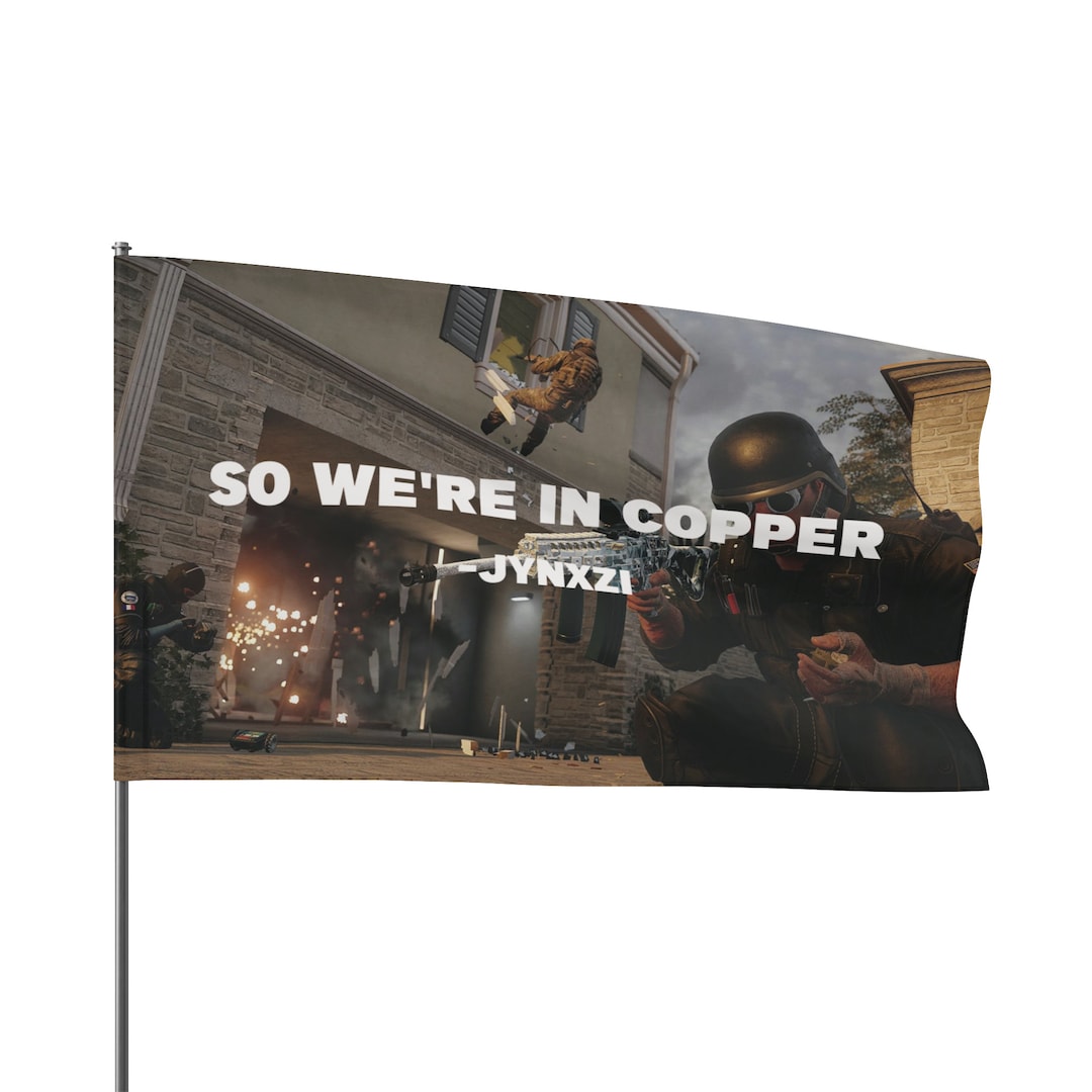 SO WERE in COPPER Jynxzi Flag - Etsy Australia