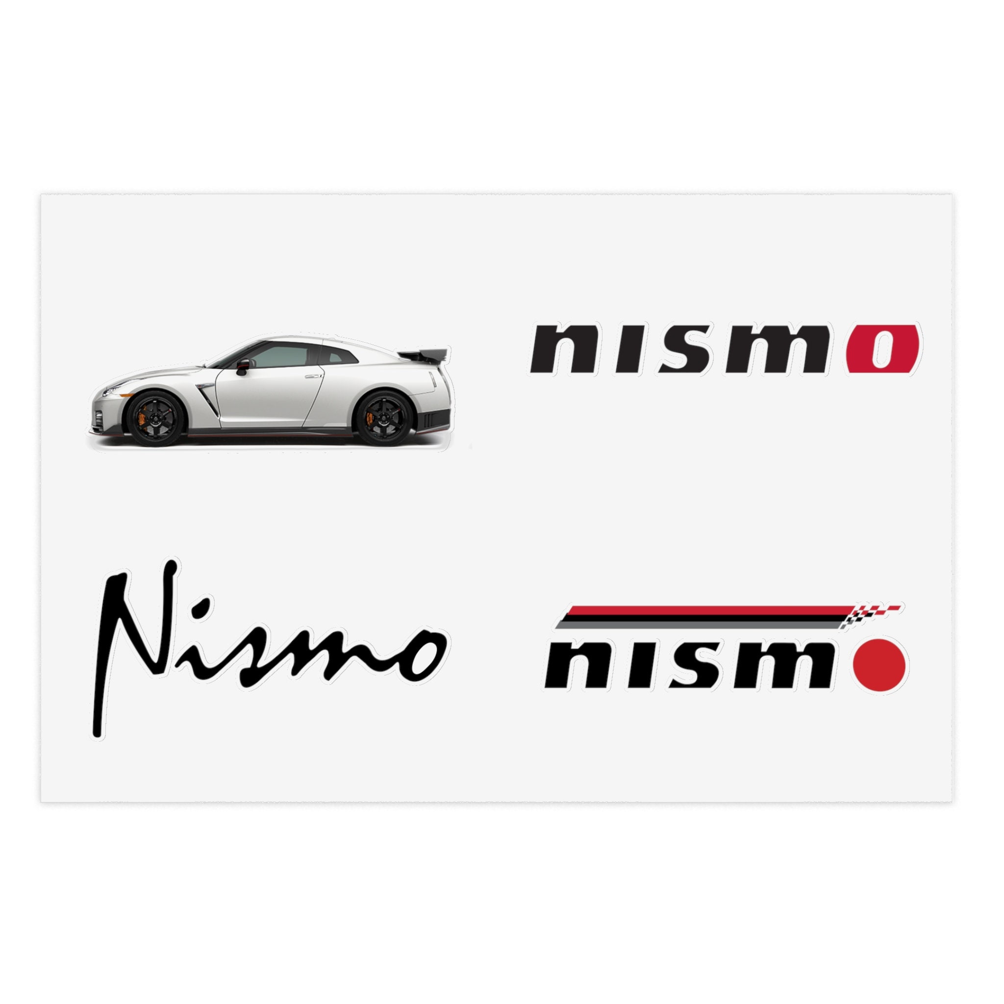 NISMO NISSAN GTR Sticker Sheets - Etsy