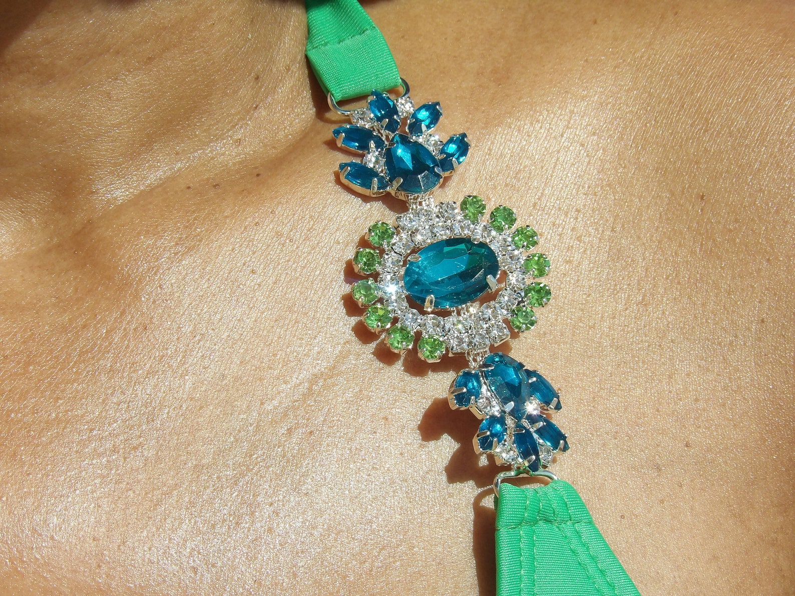 Luxury and Sexy Bikini Set Rhinestones Swimsuit Crystal Bathing Suit - Etsy