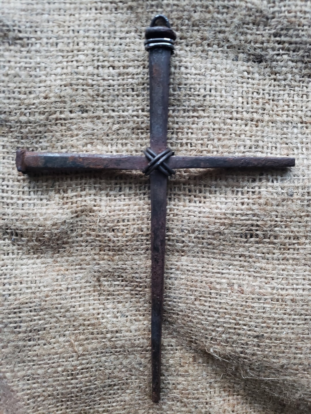 Reclaimed Nail Cross - Etsy