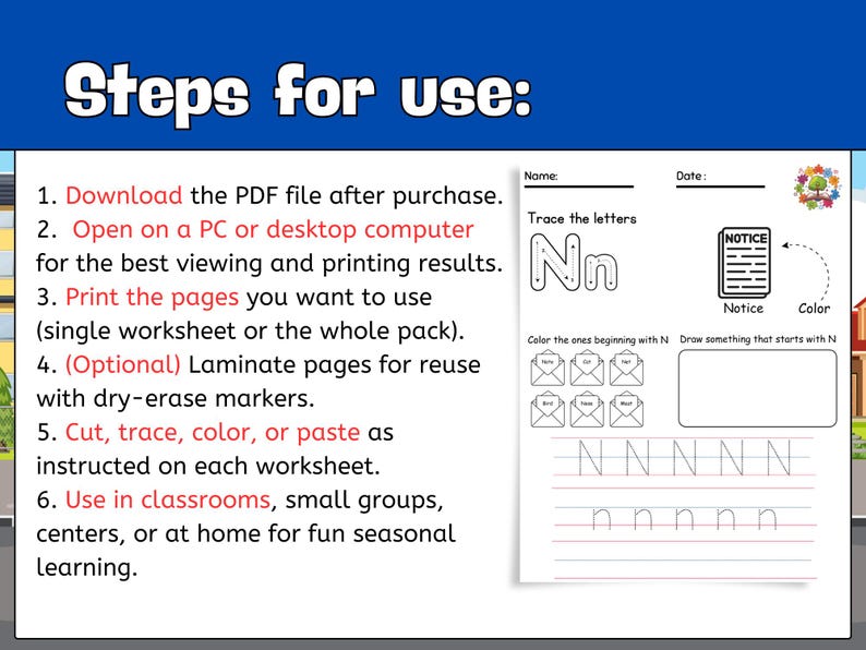 Mail Carrier Community Helper Letter N Worksheets | Preschool ...