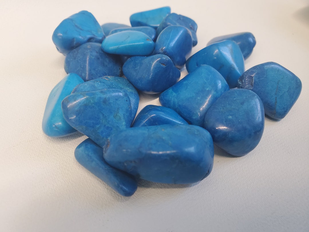 Blue Howlite,blue or Turquoise Howlite is Used to Reduce Anxiety ...