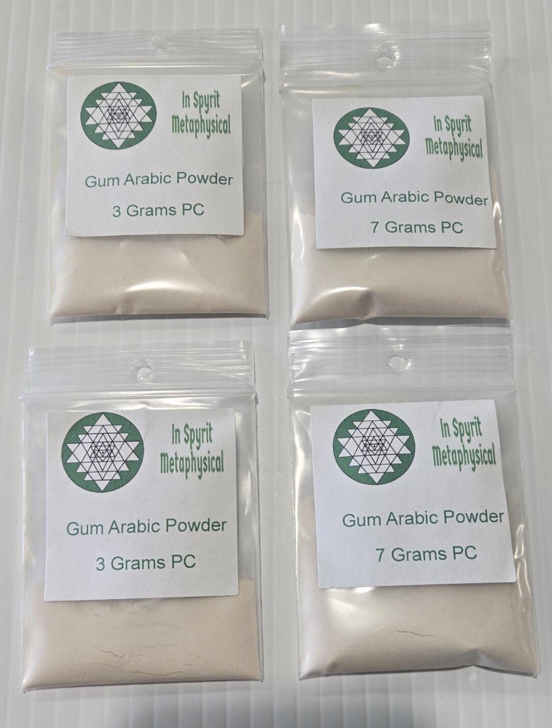 Gum Arabic Powder - Acacia Senegal Natural Resin Binder for Incense ...