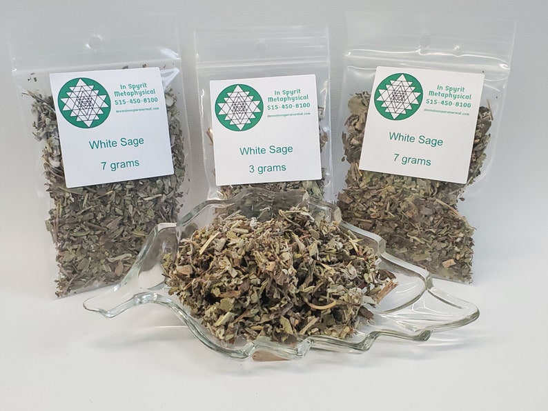 White Sage Choppedsage Smudging is Used to Begin a Spiritual - Etsy