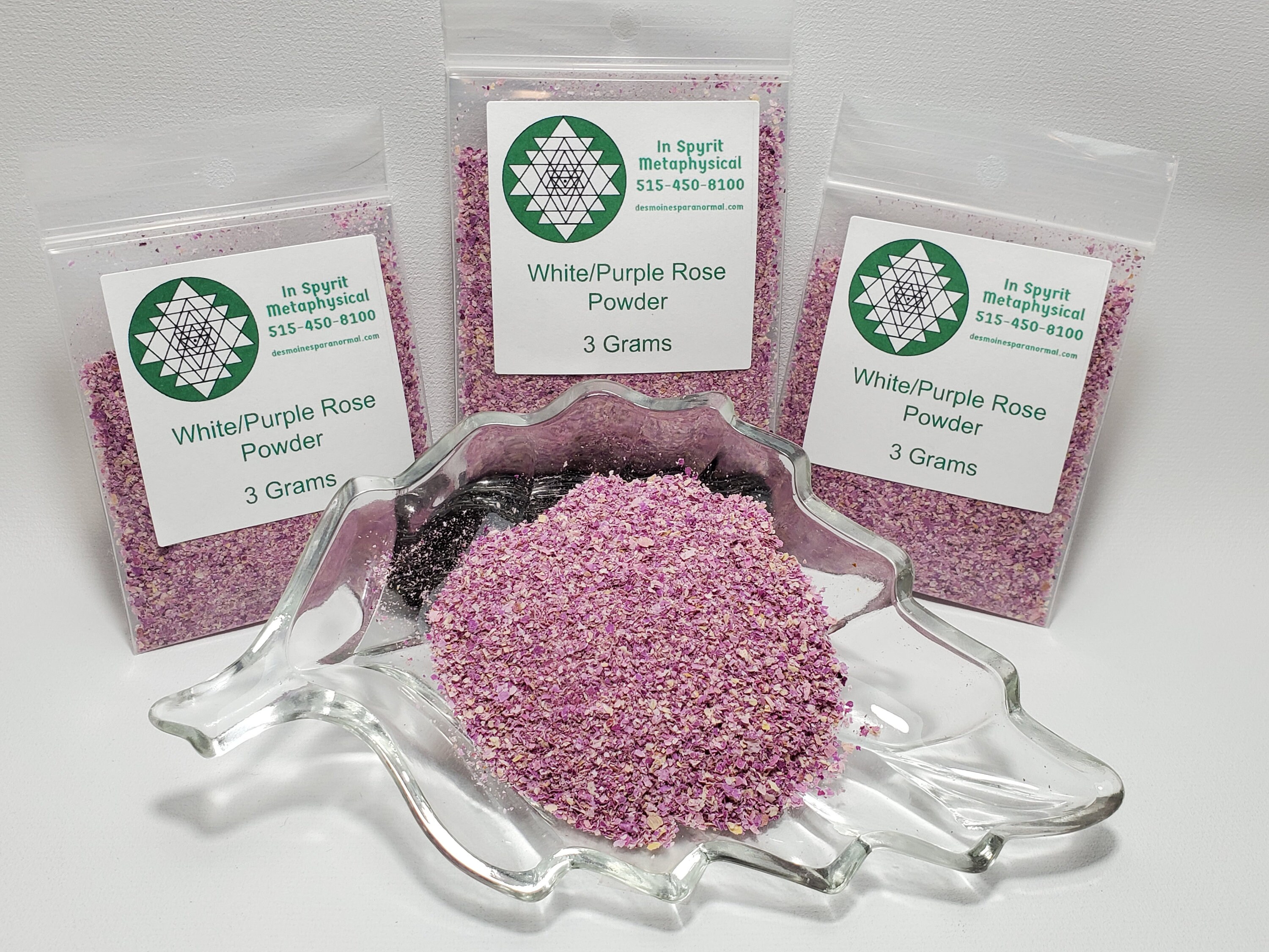 White & Purple Rose PowderThis product can be used as an | Etsy