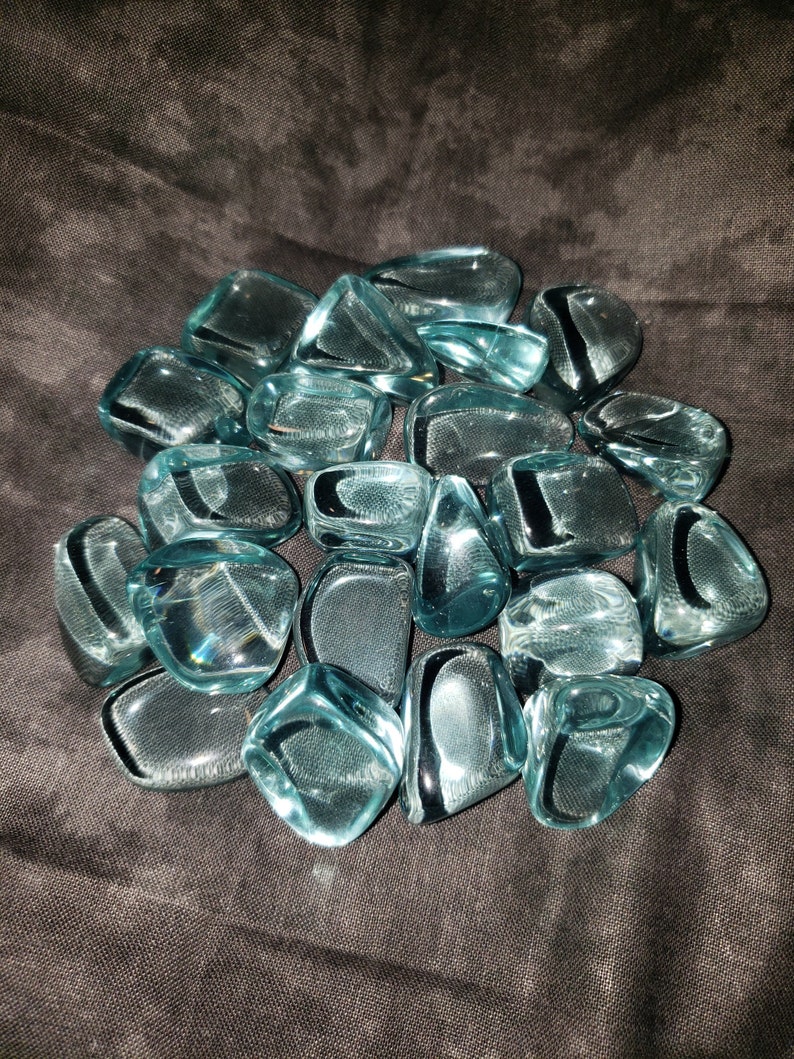 Blue Aqua Obsidian,stone Cannot Be Used for Negativity,stone of ...