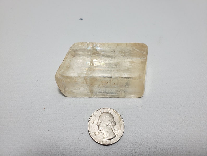 Optical Calcite Rhombus Stoneis a power house stone it can | Etsy