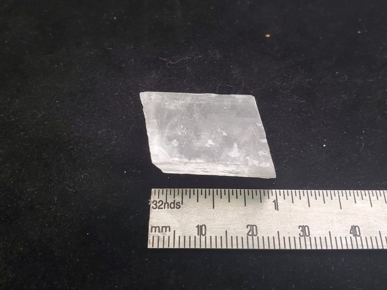 Optical Calcite Rhombus Stoneis a Power House Stone It Can | Etsy