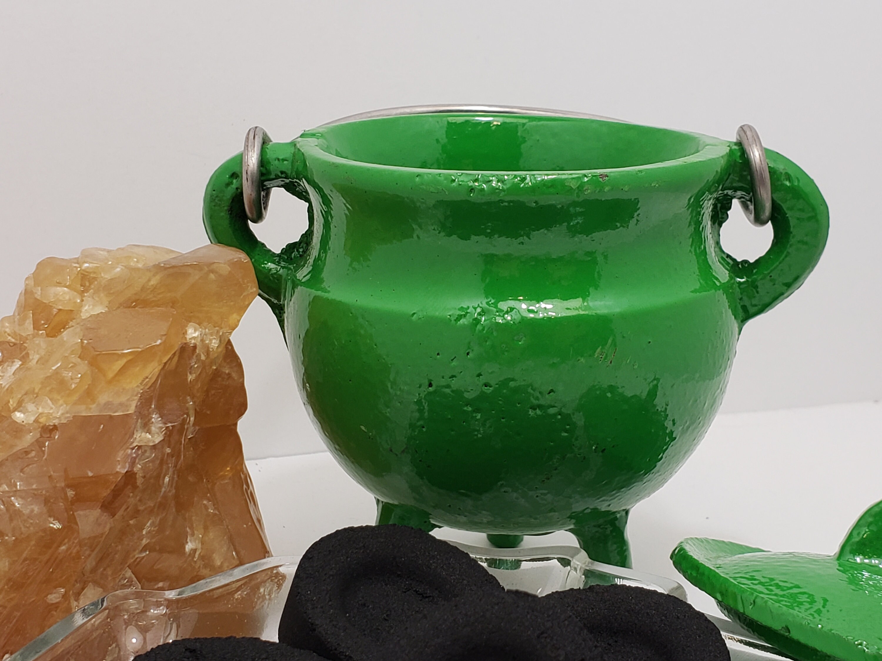 Cast Iron Cauldron Greengreat for Use in Ritualmetaphysical - Etsy