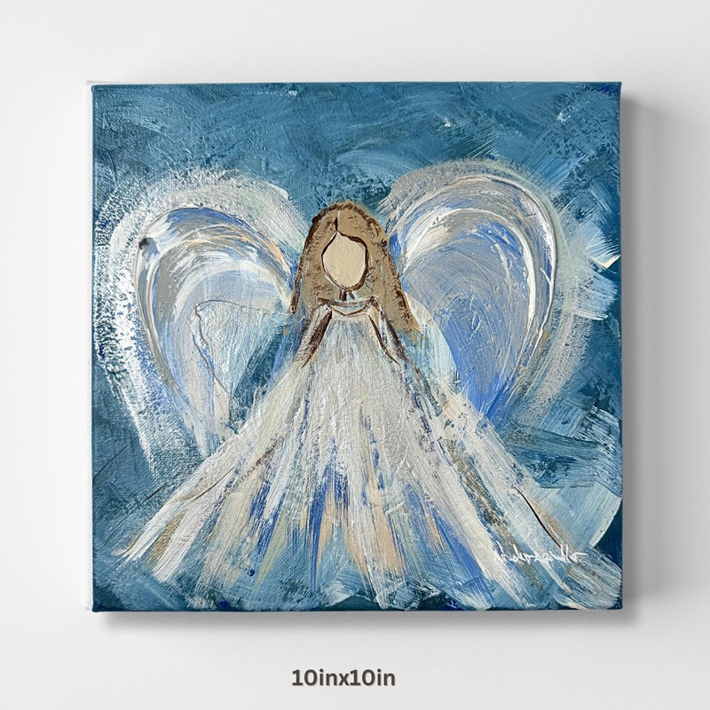 Abstract Angel Art - Etsy