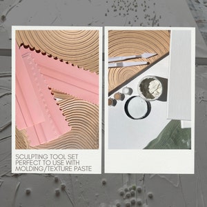 Texture Tools, Sculpting Tool Set, Plaster Art Tools, Spackle Knife ...