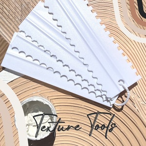 DIY Plaster Art Tools, DIY Textured Canvas Tools, Craft Supplies for ...
