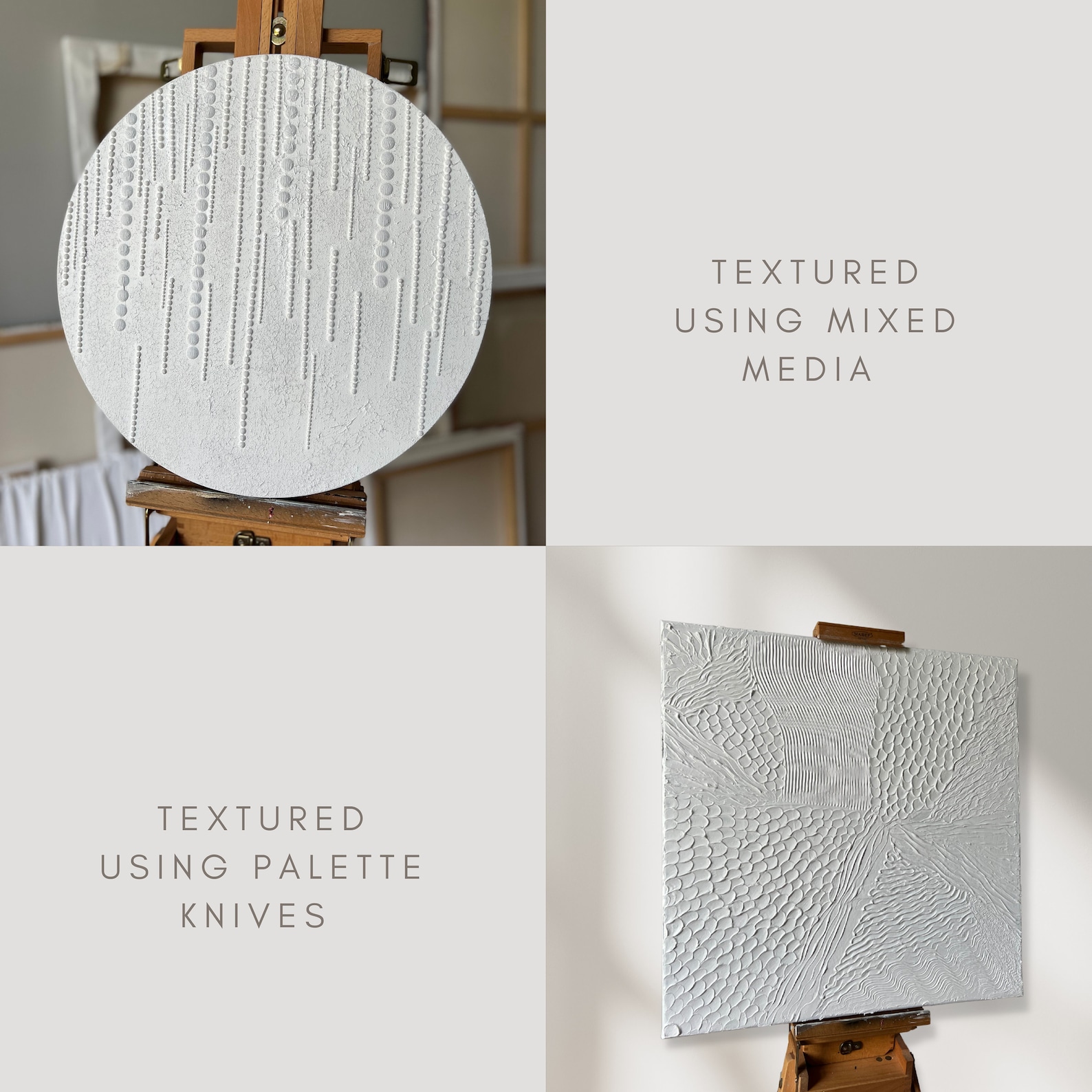 DIY Textured Art Guide, How to Make Textured Art, Plaster Art, DIY Art ...