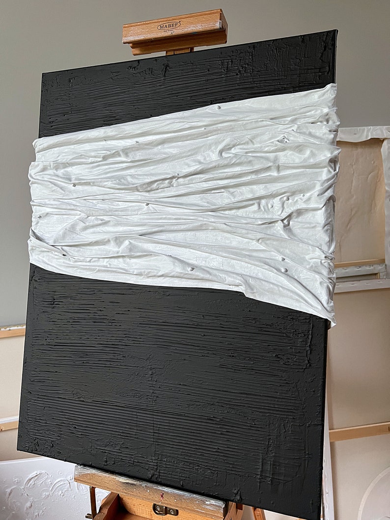 Draped Plaster Wall Art Fabric Textile Imitation 3D Textured - Etsy