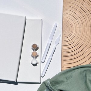 DIY Textured Art Kit, Canvas Painting Kit, Art Hobby Kit, Diy Art ...