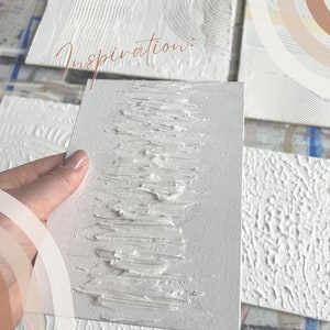 DIY Textured Art Kit, Canvas Painting Kit, Art Hobby Kit, Diy Art ...