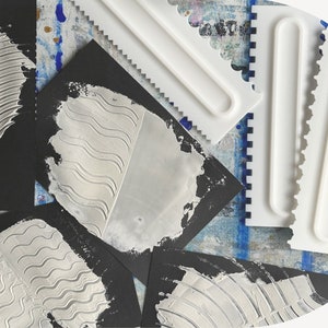 DIY Texture Canvas Tools, Craft Supplies for Beginners, 3D Tool Sets ...