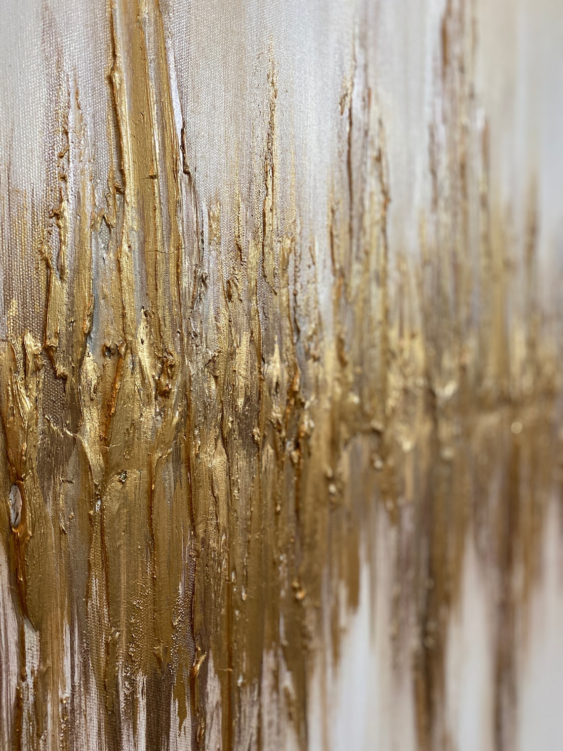 Textured Wall Art Original Painting on Canvas 3d Texture - Etsy