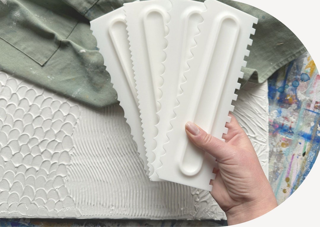 DIY Texture Canvas Tools, Craft Supplies for Beginners, 3D Tool Sets ...