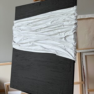 Draped Plaster Wall Art Fabric Textile Imitation 3D Textured - Etsy