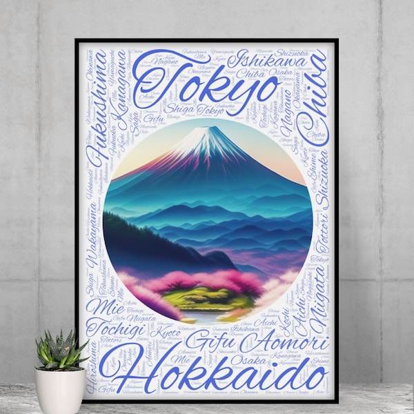 Japanese Word Art - Etsy