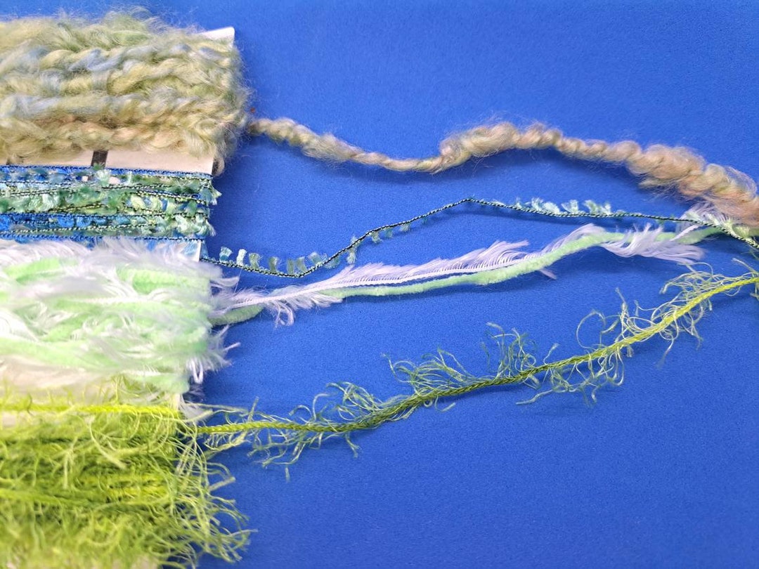 Fancy Trims and Fibers Texture Grouping. Variety Pack. 12 Yards Total ...