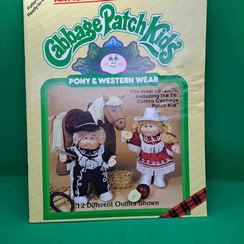 Cabbage Patch Pattern Book - Etsy