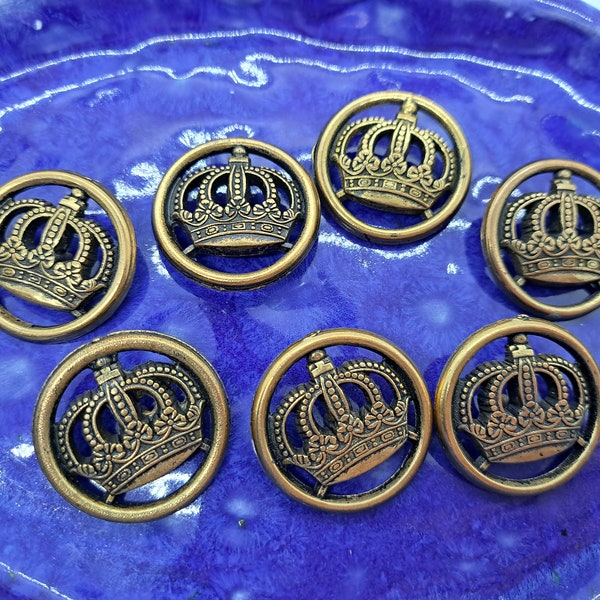 Crown Buttons - Etsy